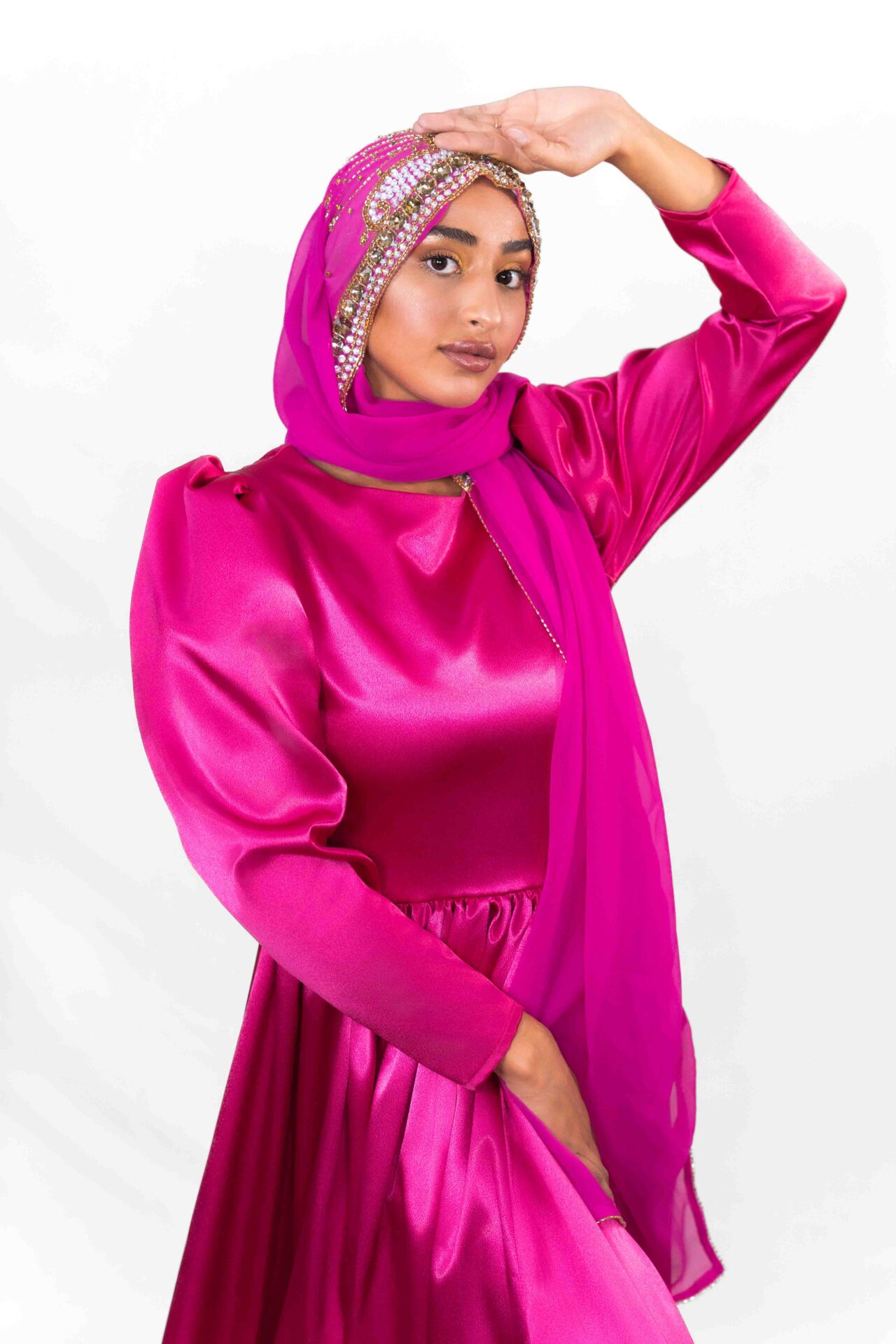 Pink Covered Flying Dress (C-3) - Flying Dress France